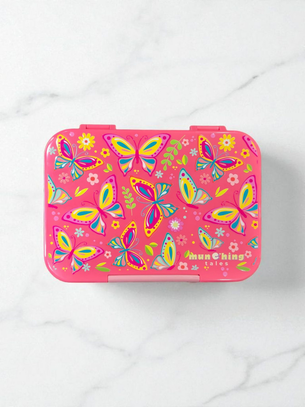 Leakproof Bento Lunch Box - Whimsical Butterflies (Medium - 775 mL ...